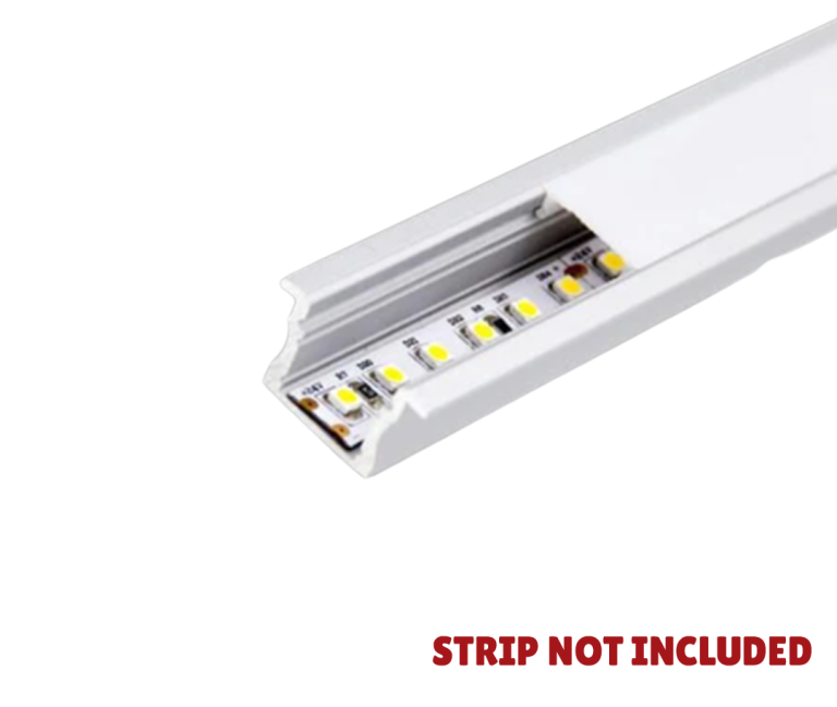 Recessed Aluminium LED Profile 2M | LED Strip Light Profile