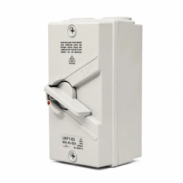 Sparky Pack – 10 X 63A Single Phase Isolator Switches
