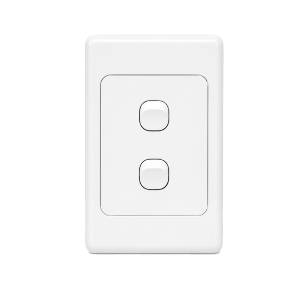 Light Switch 2 Gang 10A 250V | Best Light Switch NZ