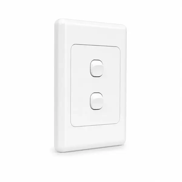 Light Switch 2 Gang 10A 250V | Best Light Switch NZ